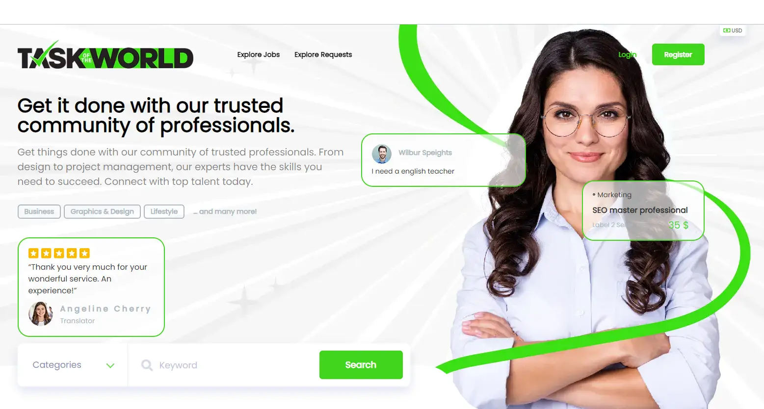 What is taskoftheworld.com? - TASK OF THE WORLD
